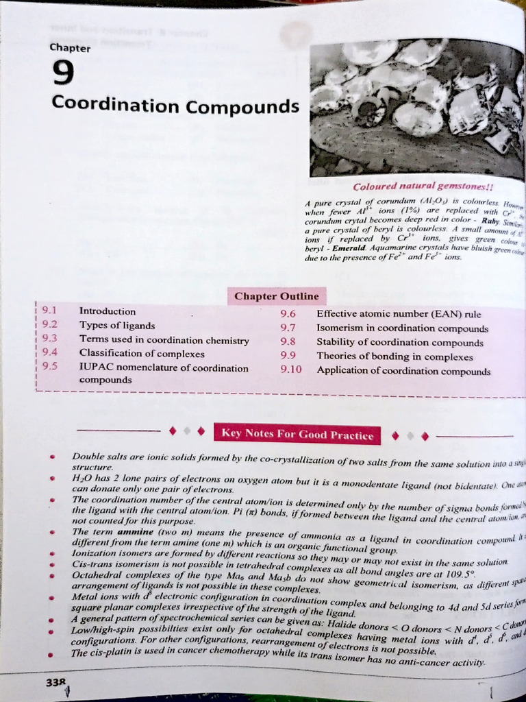 Cordination Compound | PDF | Coordination Complex | Ligand