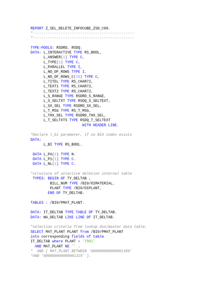 Borrado Selectivo Cubo | PDF | Computer Programming | Software Engineering