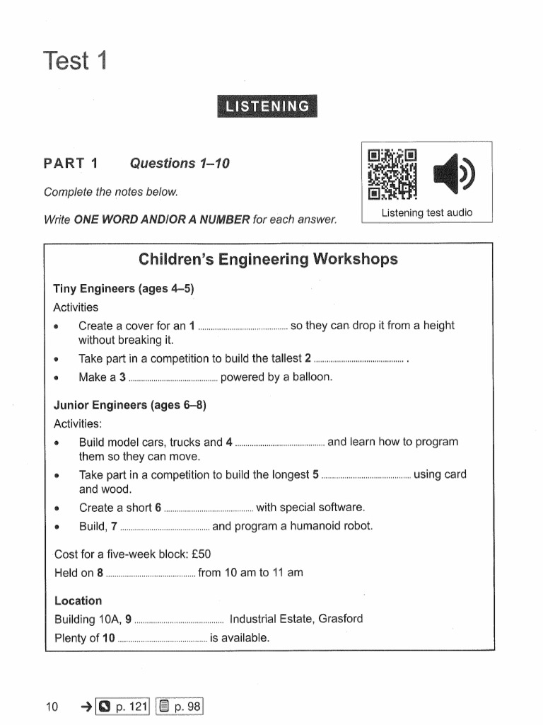 Homework W19 LISTENING P1-P2 (1) | PDF
