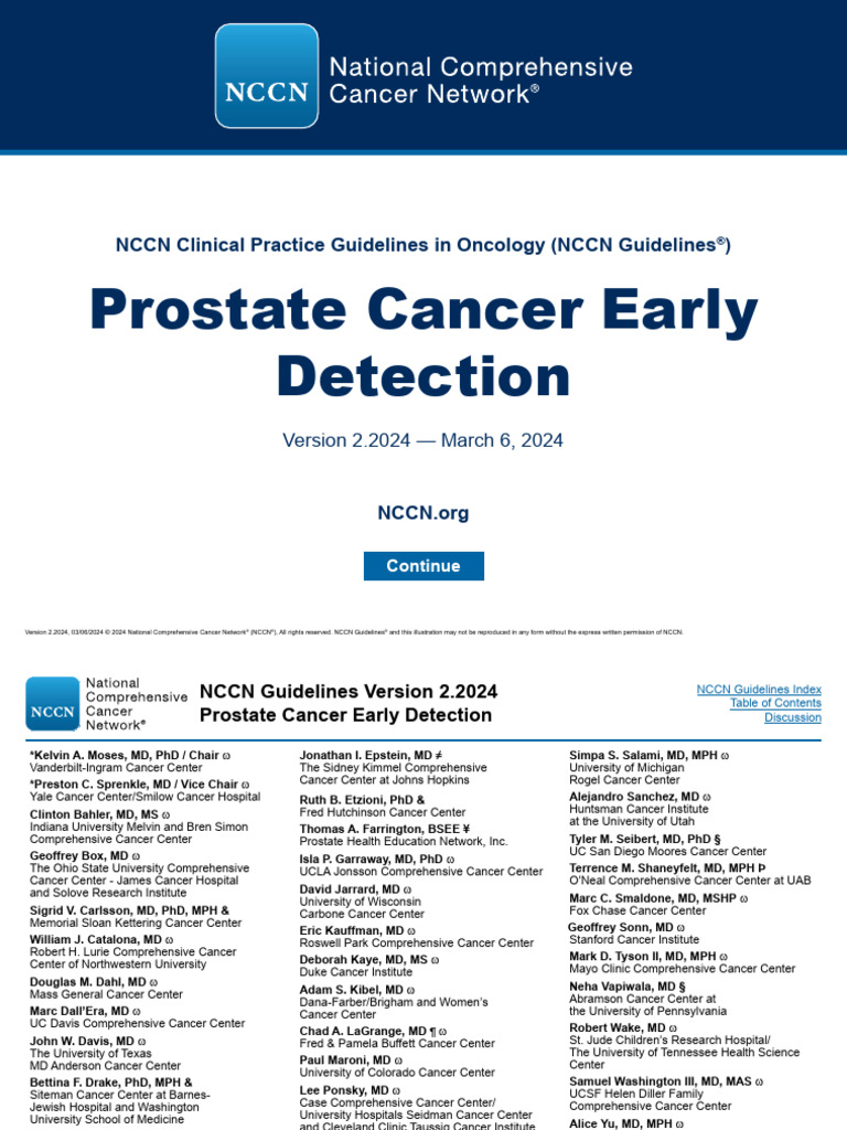 Prostate Detection | PDF | Prostate Specific Antigen | Prostate Cancer