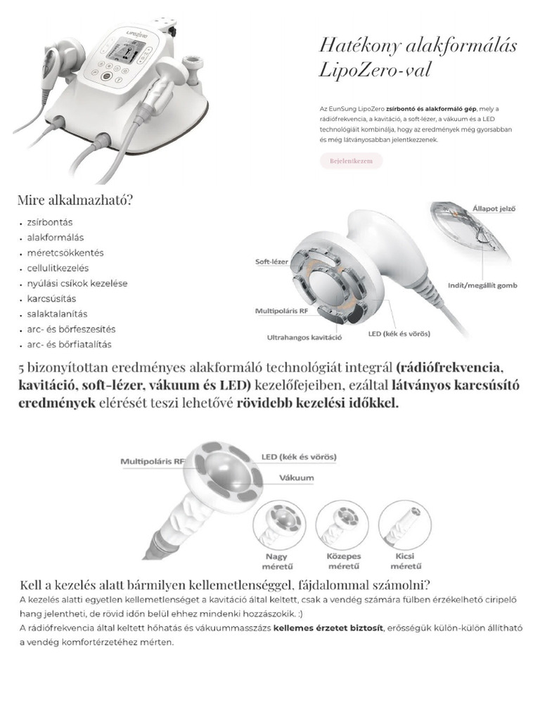 LIPOZERO LEÍRÁS | PDF