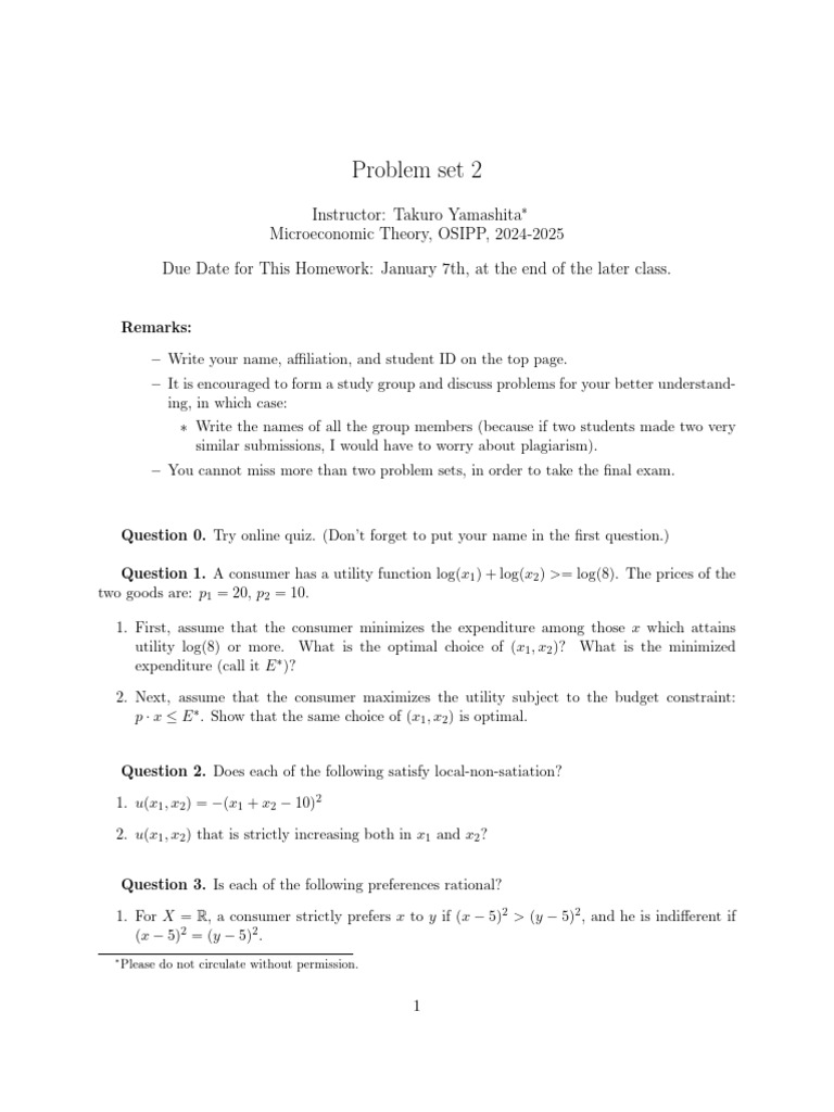 ps2-2024-2025 | PDF | Utility | Consumer Behaviour