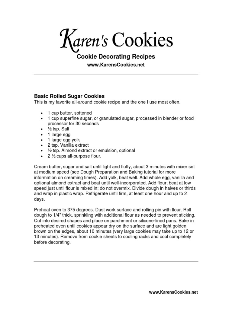kc_printable_recipes | PDF | Butter | Baking Powder