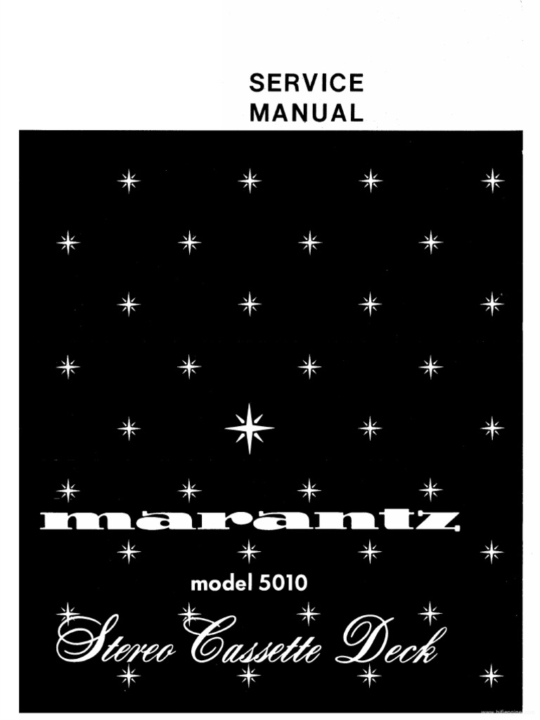Marantz Model 5010 5010b | PDF