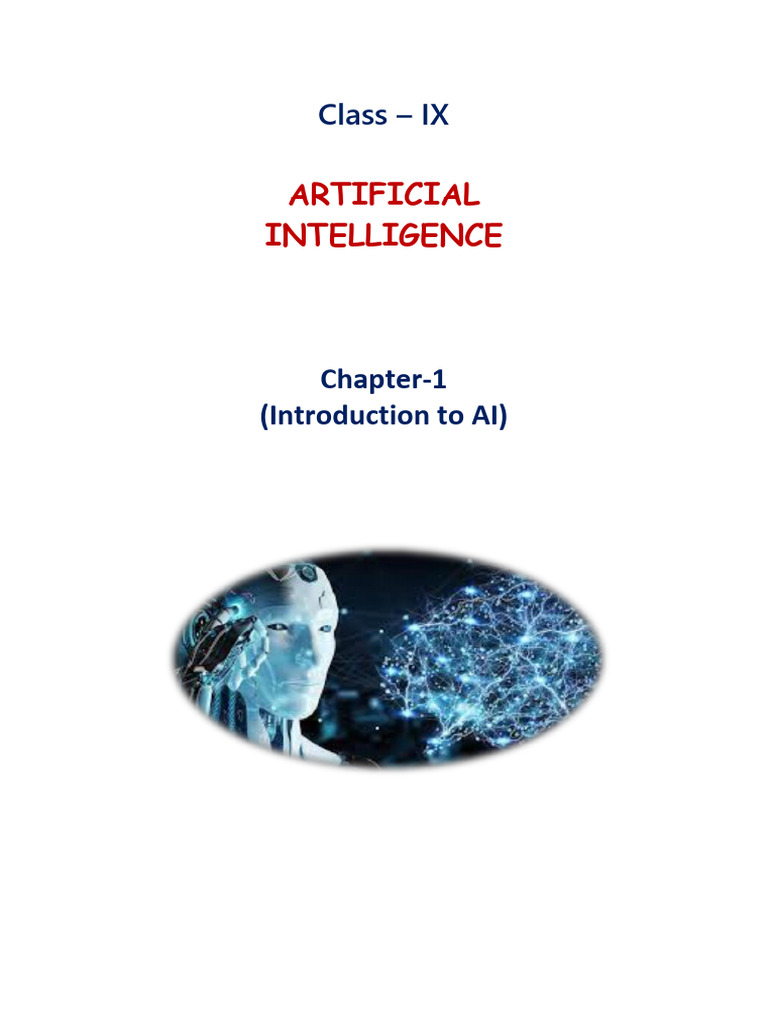 Artificial Intelligence IX Full Notes. new (Repaired) | PDF ...