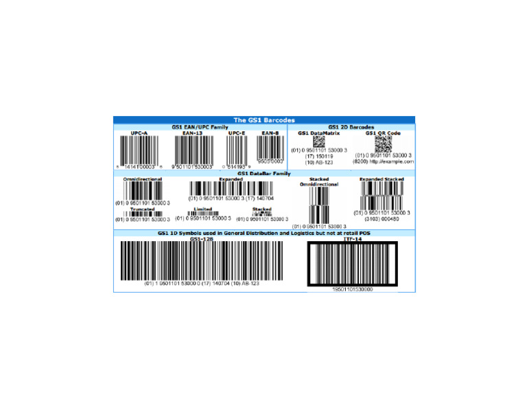 Gs1-barcodes | PDF
