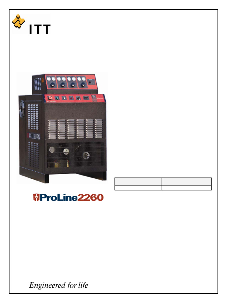 ProLine 2260 Plasma Cutter Data Sheet | PDF | Electrical Engineering | Electricity