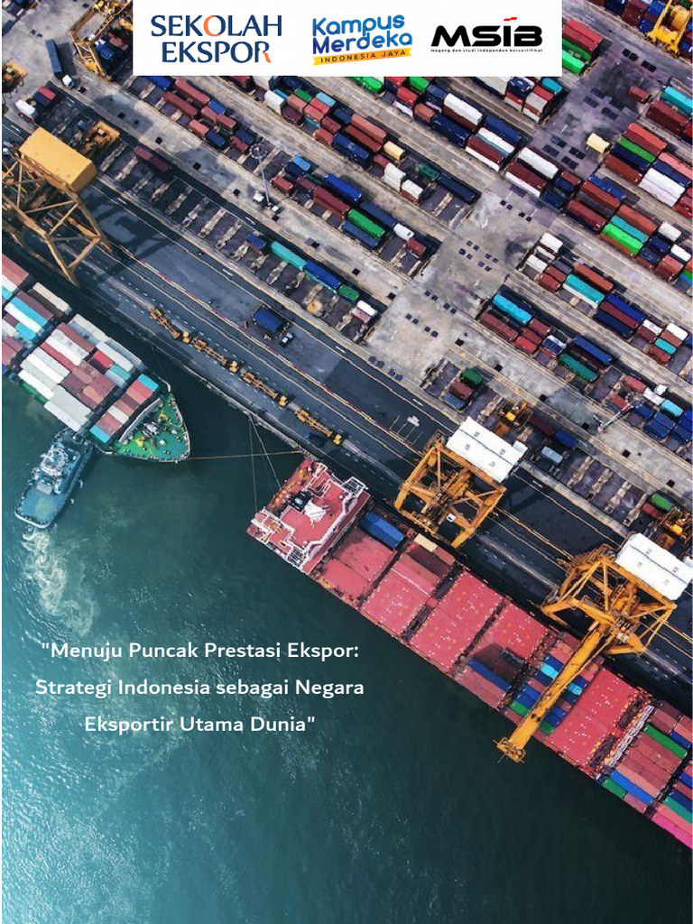 VIKA AYU FANITASARI Strategi Indonesia sebagai Negara Eksportir Utama Dunia | PDF