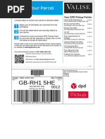 DPD Return Label | PDF