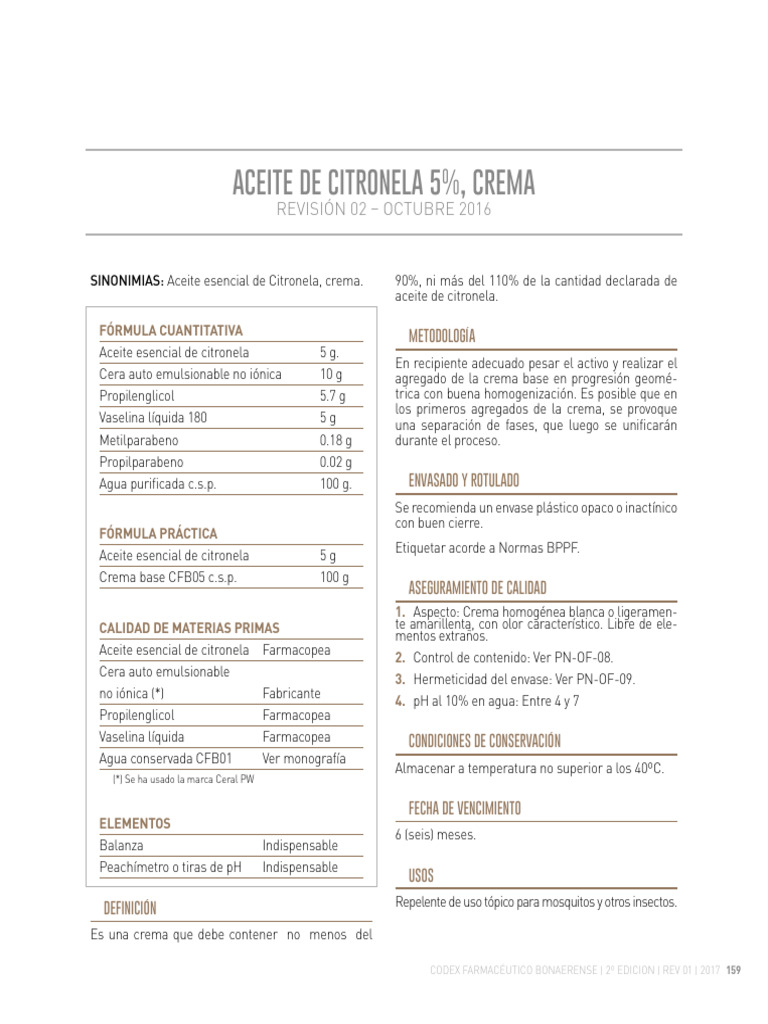 citronela-crema | PDF