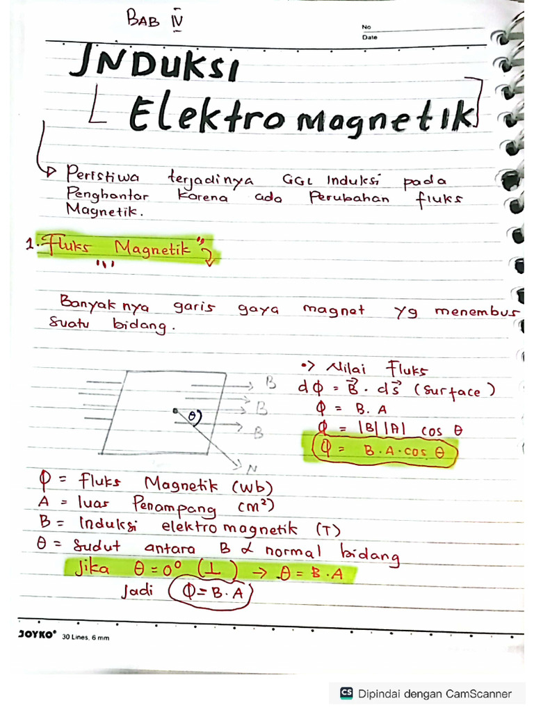 Induksi Elektromagnetik | PDF