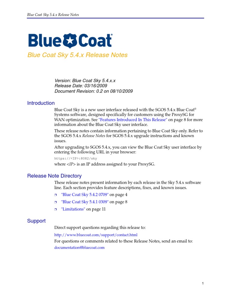 Bluecoat Sky | PDF | Tab (Gui) | Command Line Interface