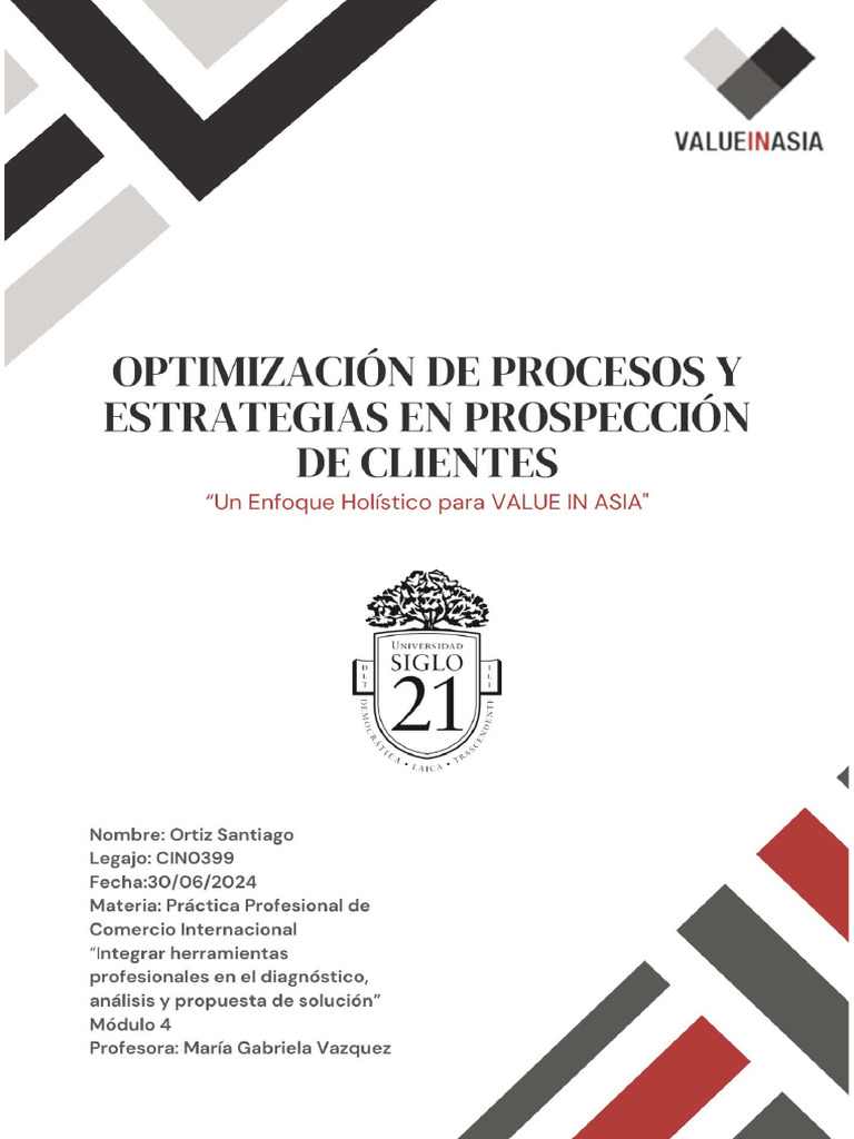 Entrega Final Practica Profesional | PDF | Business | Gestión de la relación con el cliente