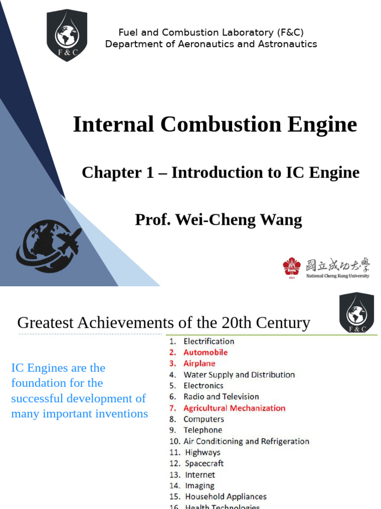 IC Engine CH-1 Introduction To IC Engine - Complete Note | PDF ...