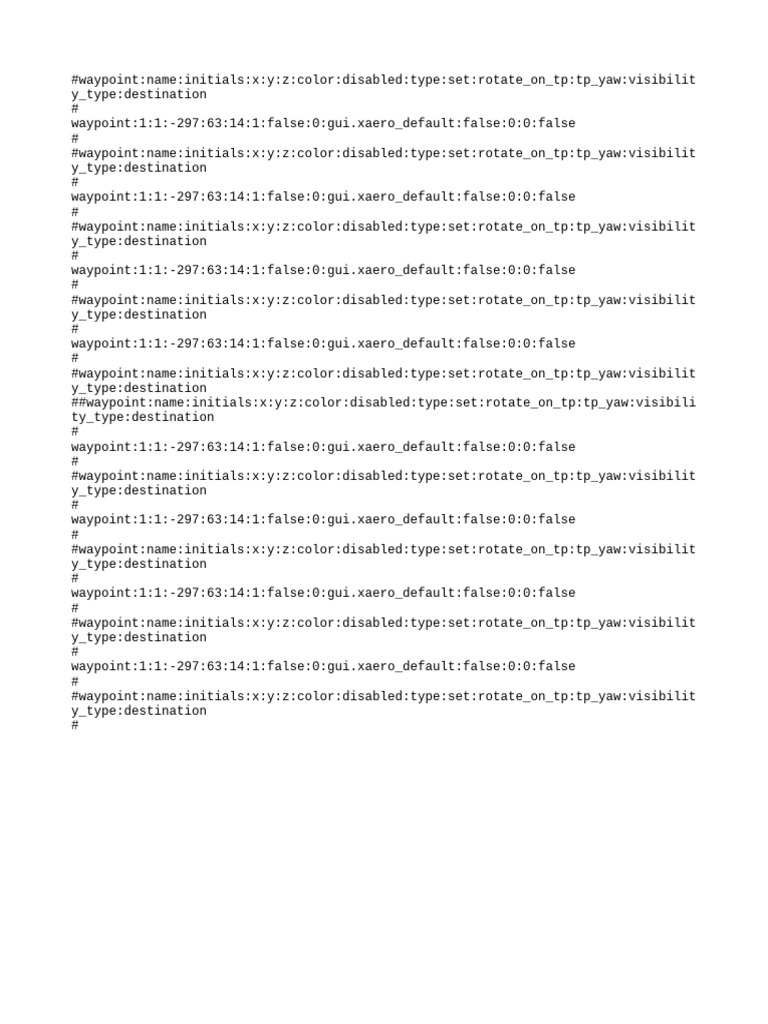 Waypoint Configuration Guide | PDF