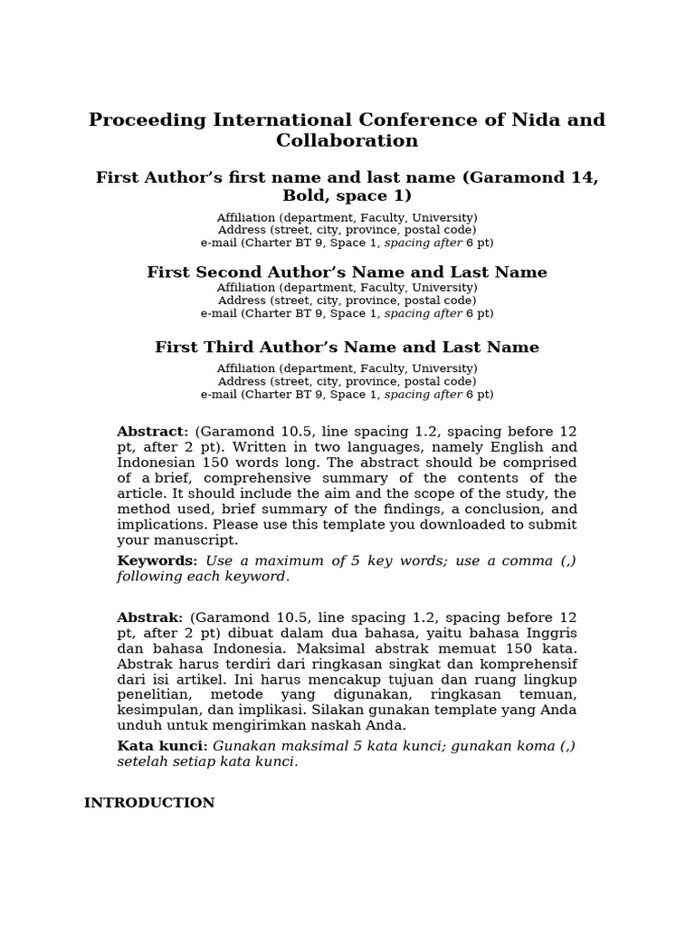 Template ICONIC (2) | PDF