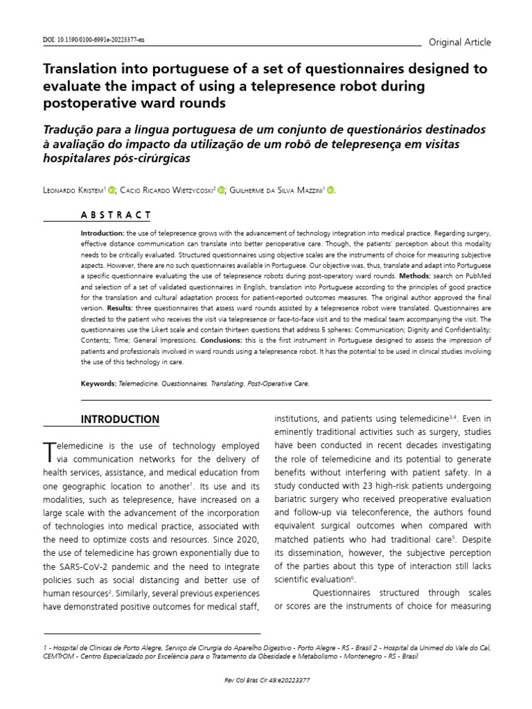 robo2 | PDF | Health Care