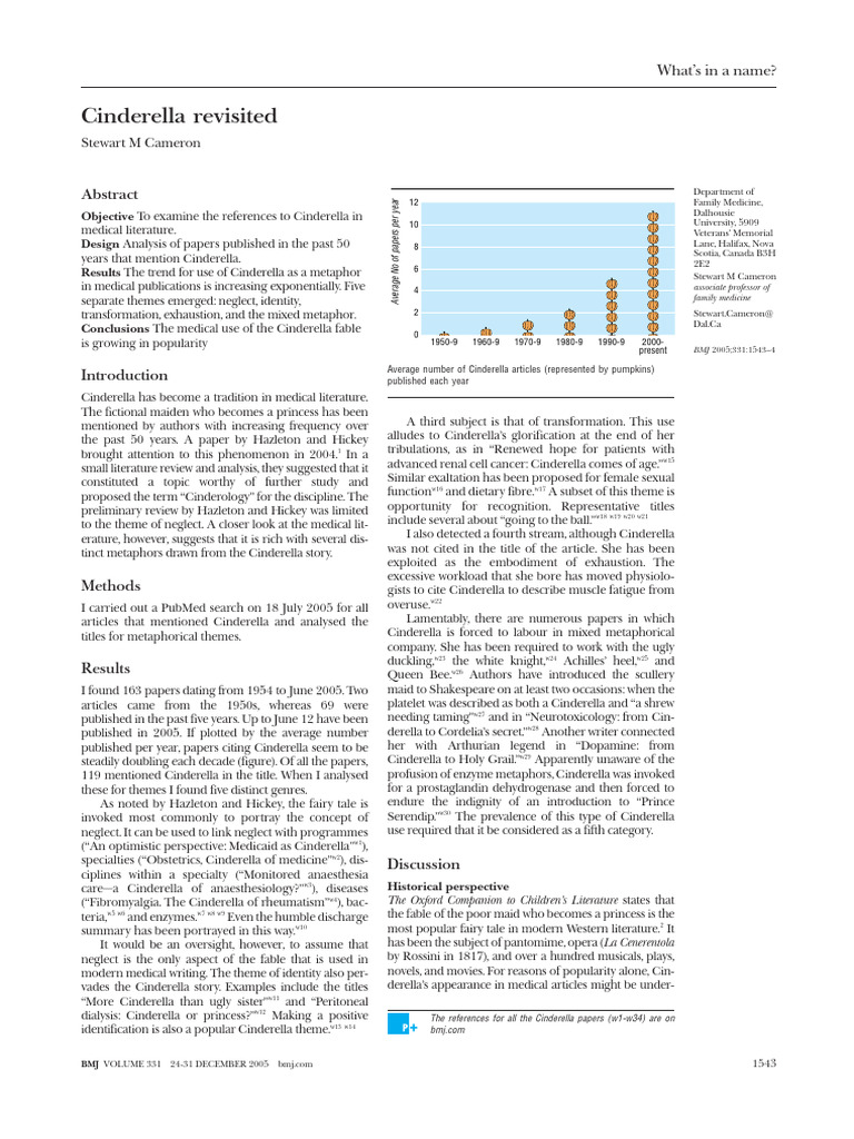 Cinderella Revisited 1 Pdf Cinderella