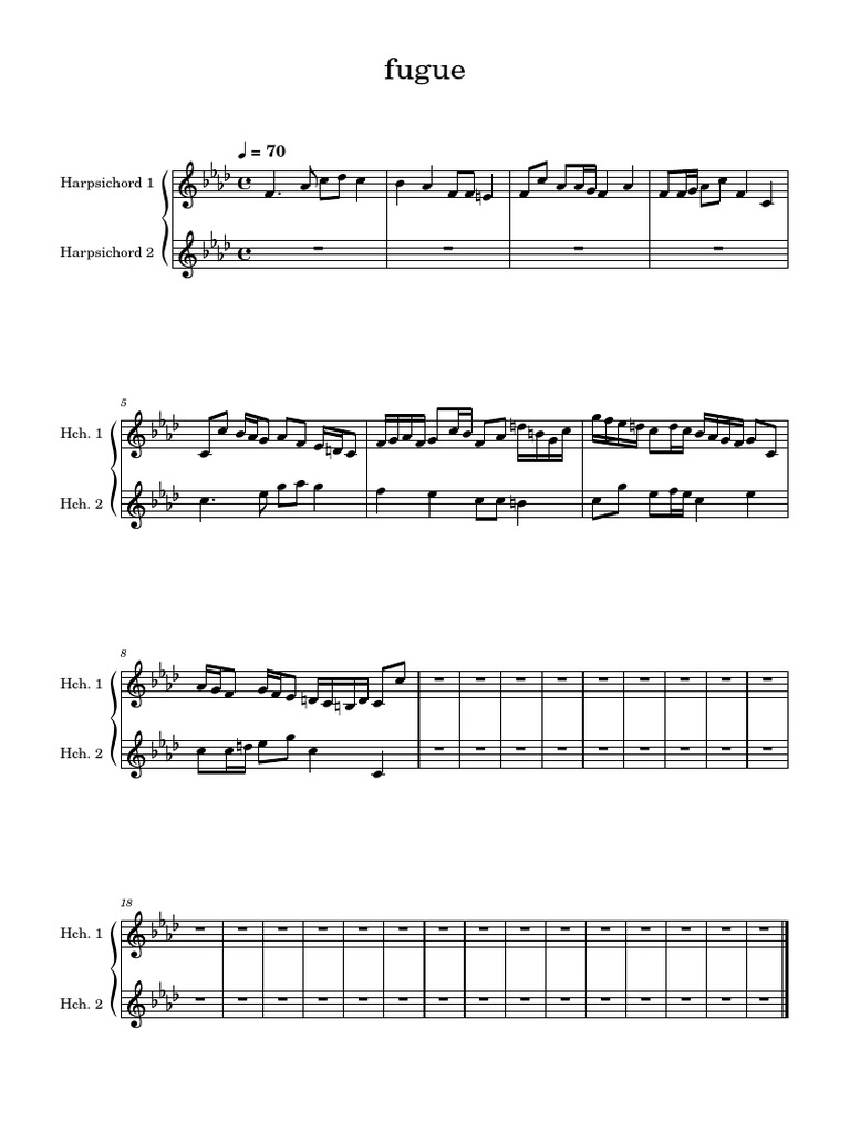 Fugue- music | PDF