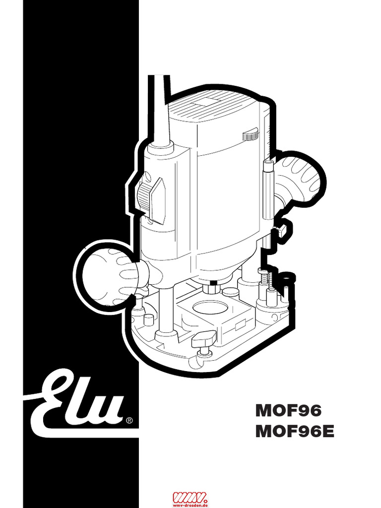 Elu MOF96 Plunge Router | PDF