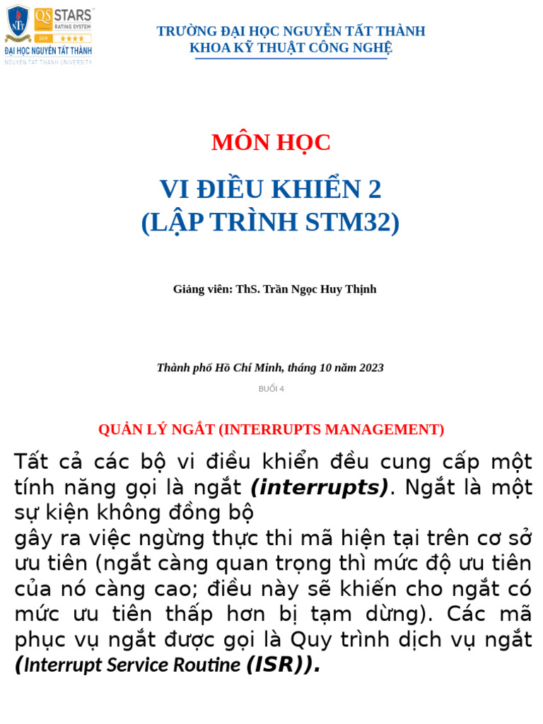 4. BAI GIANG - VI DIEU KHIEN 2 | PDF