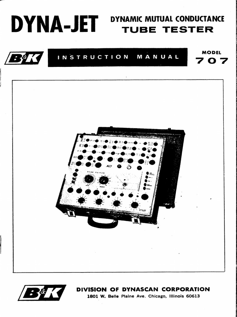 707 - Instruction Manual-1 | PDF
