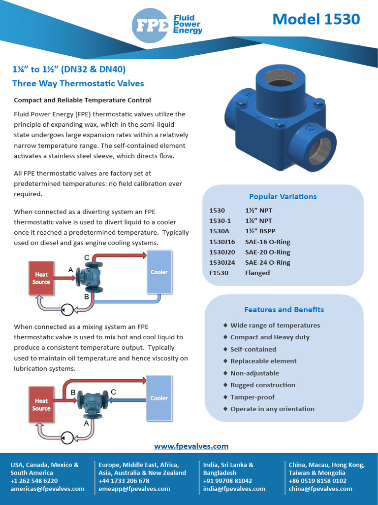 1530 - A4 | PDF | Valve | Liquids