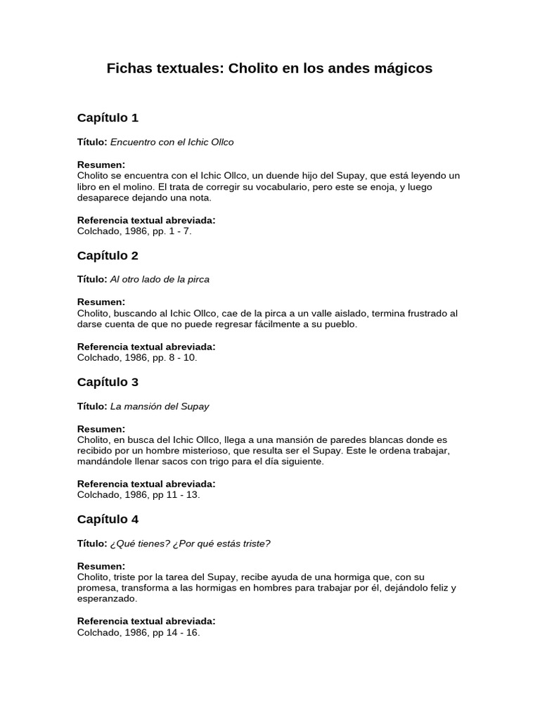 Fichas Textuales Comu | PDF