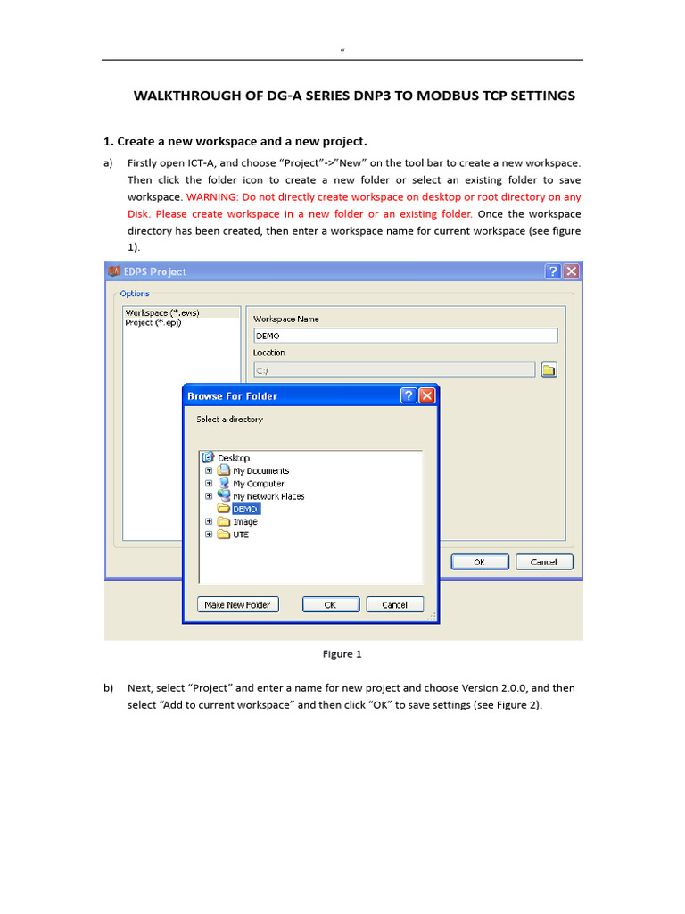 DG-A Series DNP3 ToMODBUS TCP Walkthrough | PDF | Computer Standards | Internet Architecture