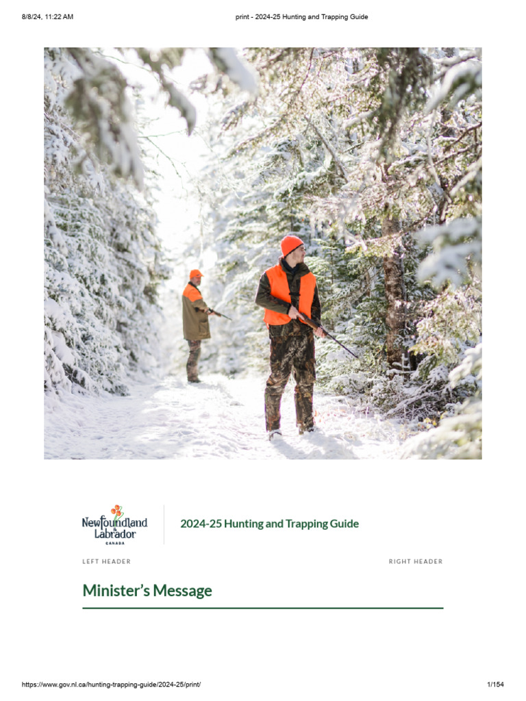 Hunting Trapping Guide | PDF | Hunting | Trapping Hunting Trapping Guide | PDF | Hunting | Trapping
