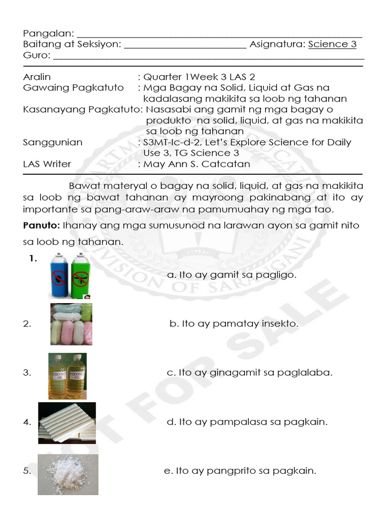 SCIENCE3_Q1_WEEK3_LAS2-1 | PDF