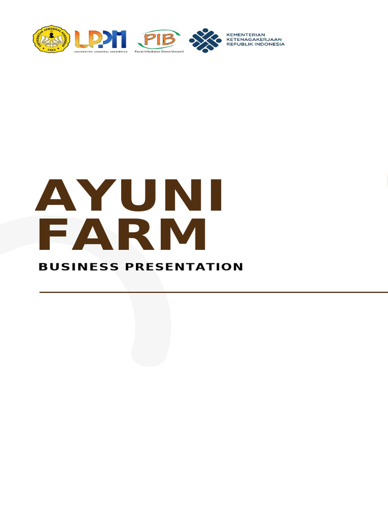 Ayuni Farm: Peternakan Kambing Domba Berkelanjutan | PDF