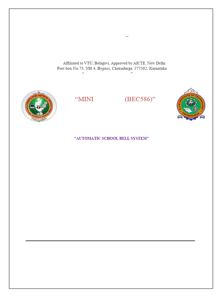 Final Mini Project Report | PDF | Resistor | Electrical Connector