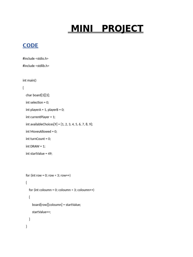 Mechaniacl Engineering - 131 - Muhammad Ismaeel Khan - Mini Project | PDF | Software Engineering ...