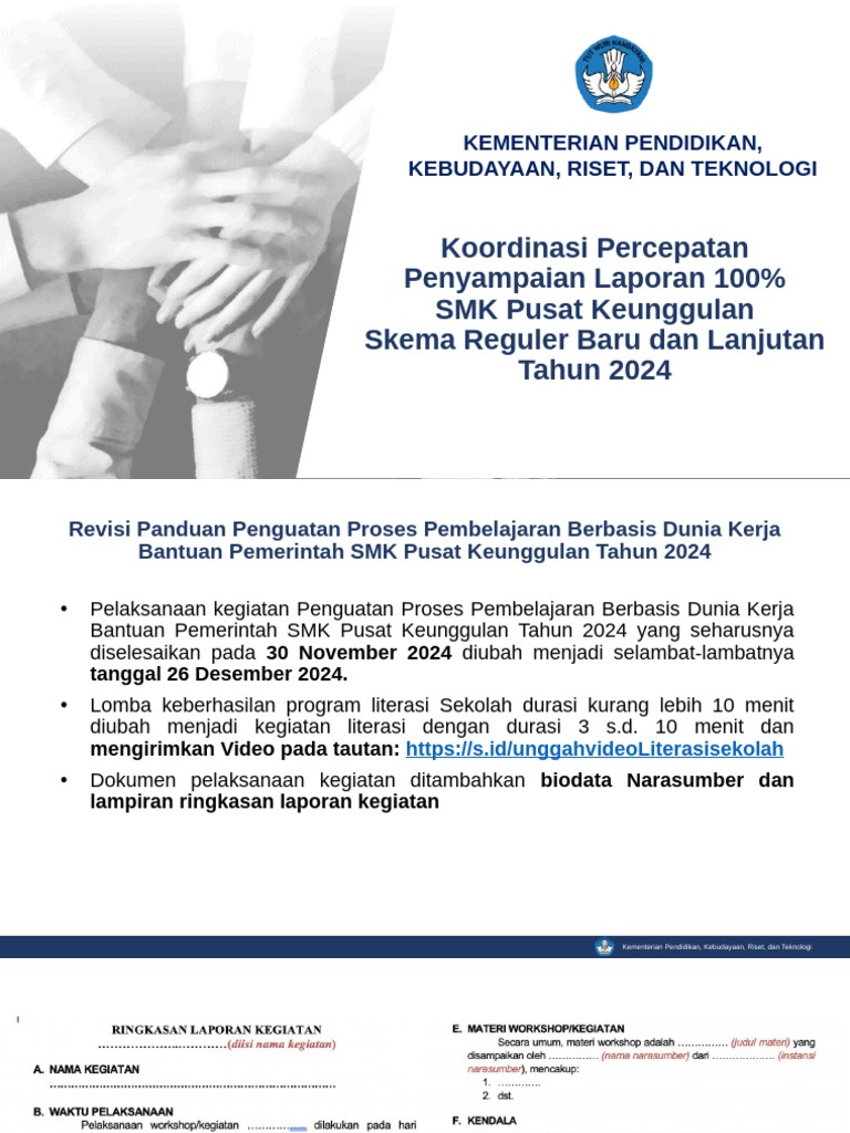 Percepatan 100 - SMK PK 2024 | PDF