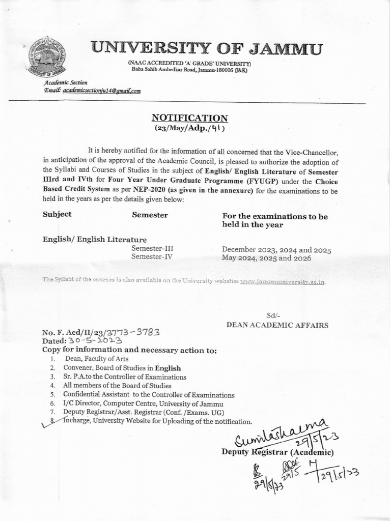 English Literature Syllabus | PDF