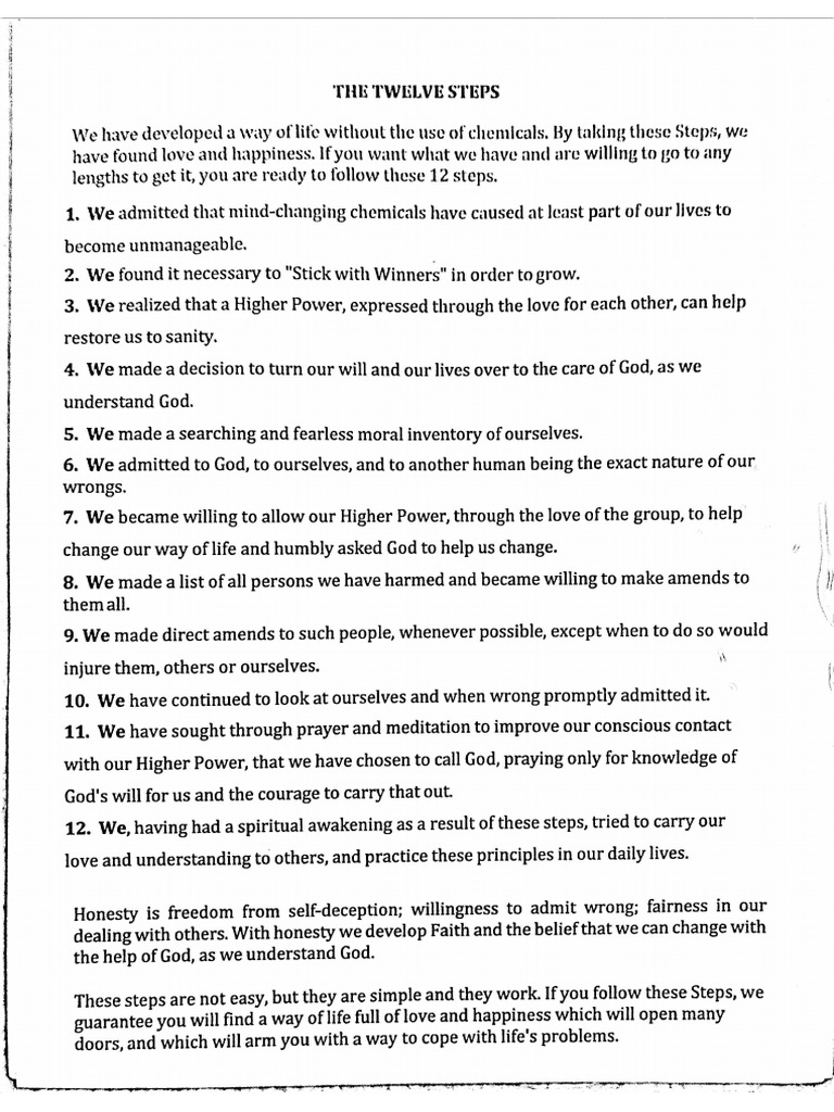12 steps | PDF