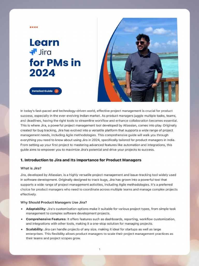 Learn Jira For PMs in 2024 PDF | PDF