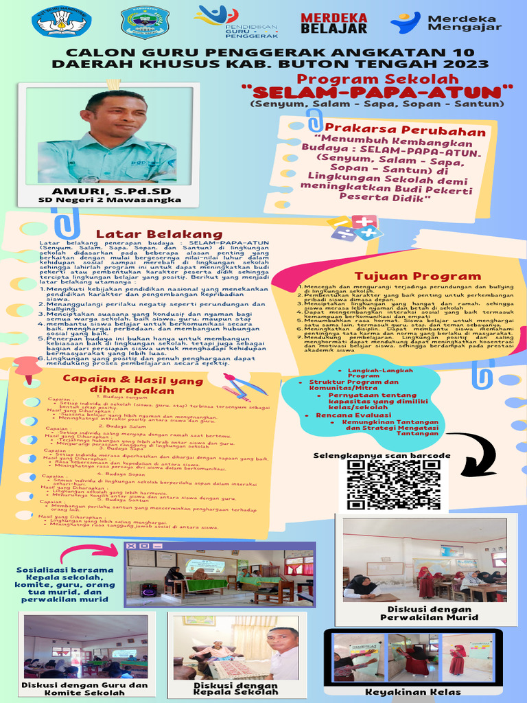 Banner Program Sekolah (Amuri) | PDF