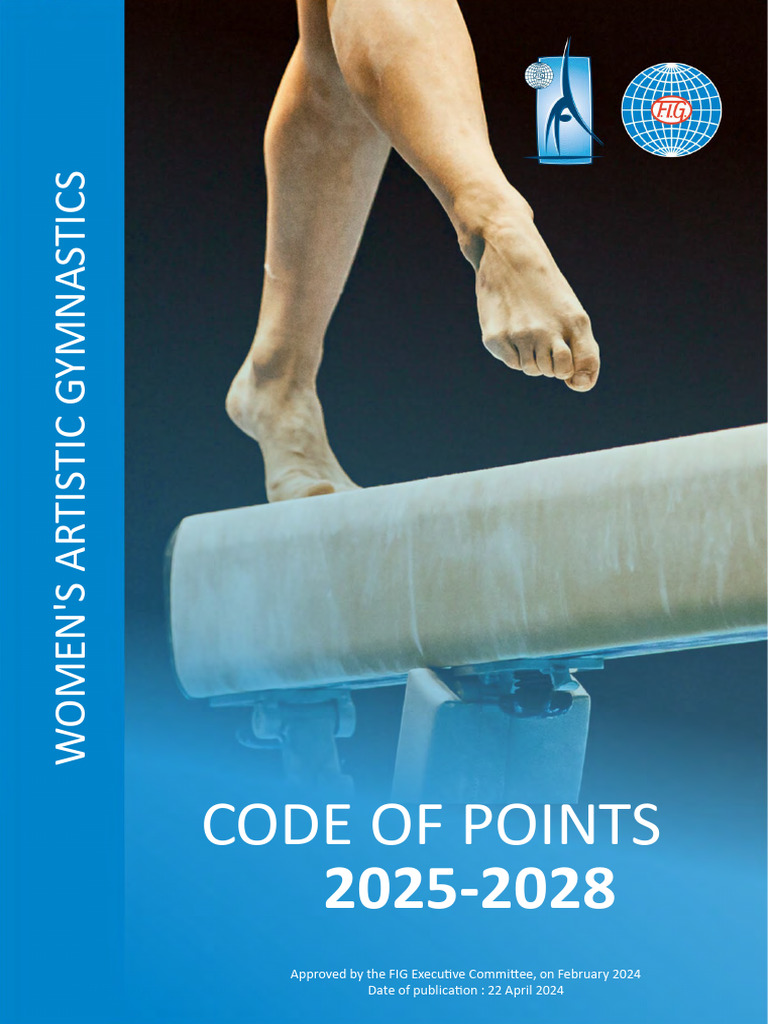 en_1.1 - WAG COP 2025-2028 | PDF | Gymnastics | Athletic Sports