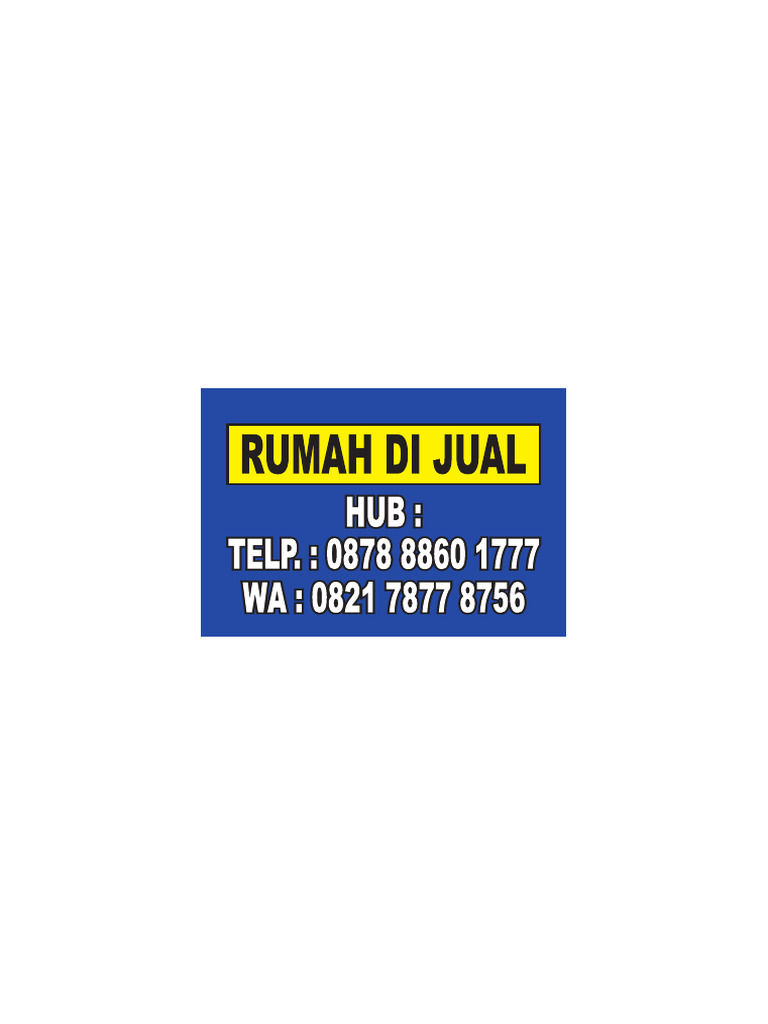 Rumah Djual | PDF