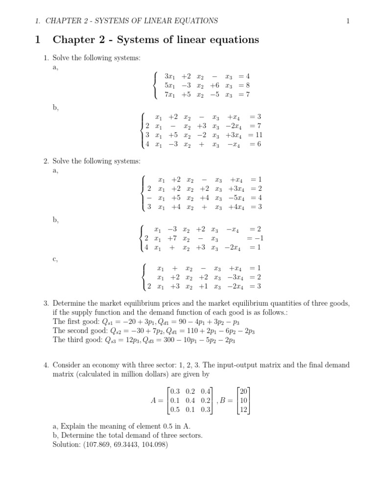 Exercise_C2_MATH | PDF | Demand | Economic Equilibrium