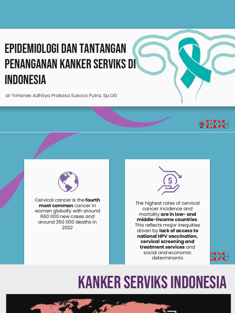Epidemiologi dan Tantangan Kanker Serviks | PDF