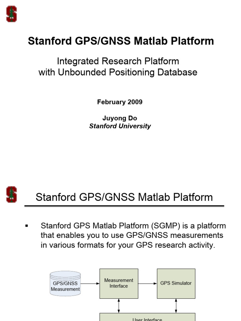 intro_SGMP | PDF | Global Positioning System | Computer Engineering