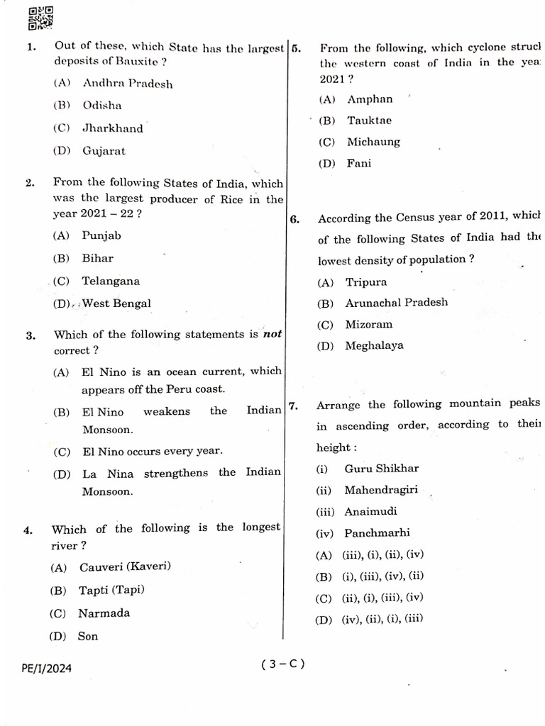 MPPSC 2024 - Merged | PDF