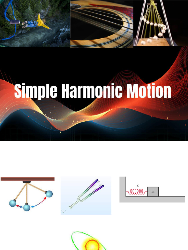 Lecture 1 Phy Periodic Motion | PDF | Oscillation | Force
