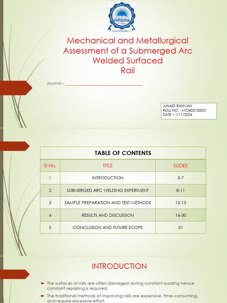 Amm Presentation Pdf Scanning Electron Microscope Welding