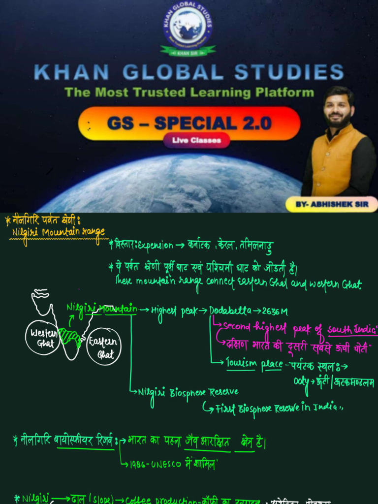 Lecture 41 South Indian Mountain Part 02 1 | PDF