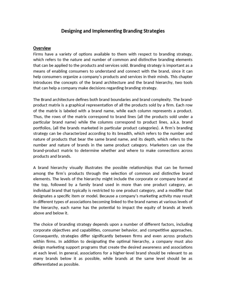 Branding Strategies | PDF | Brand | Pepsi