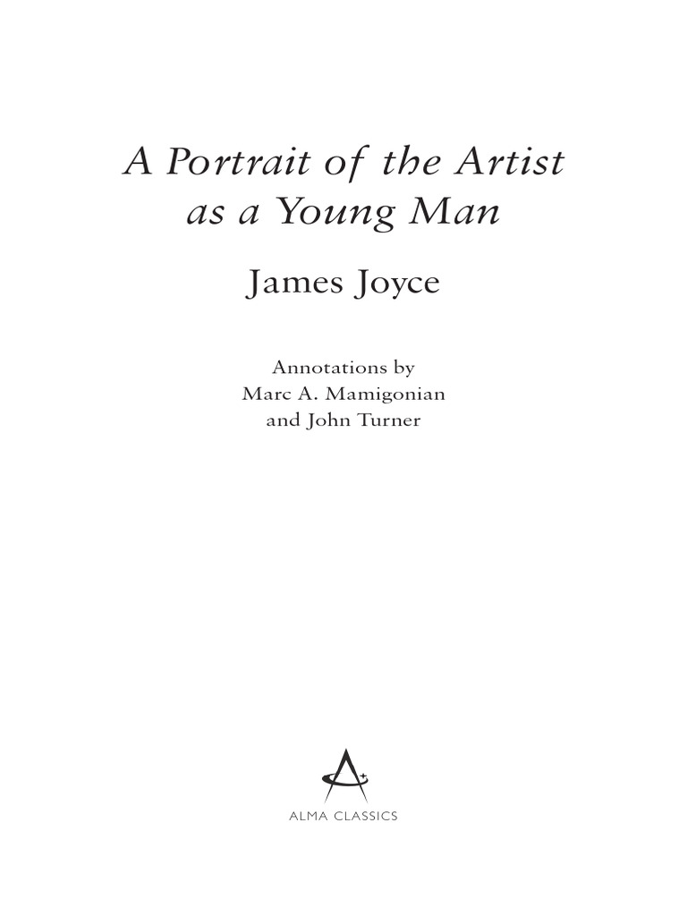 A Portrait of The Artist Excerpt | PDF | James Joyce | Ulysses (Novel)